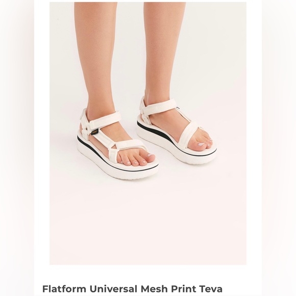 Teva | Shoes | Teva Womens Flatform Universal Mesh Print | Poshmark